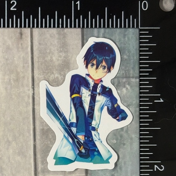 Office | 110 Anime Battle Manga Reusable Waterproof Vinyl Sticker Decal ...